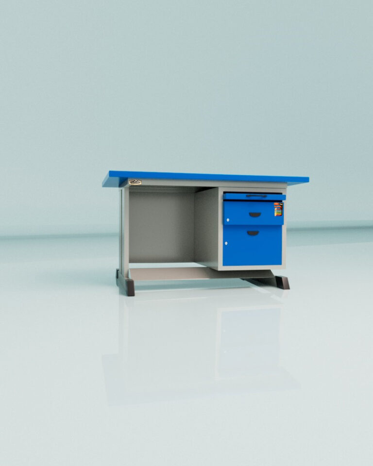 Office Single Table (Powder Coated) – Everest Steel