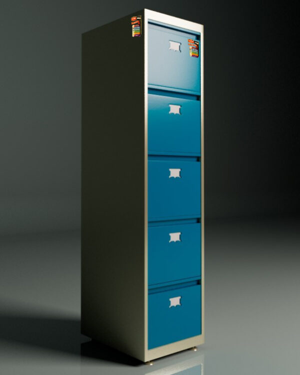Filing Cabinet 5 Drawer Premium – Everest Steel